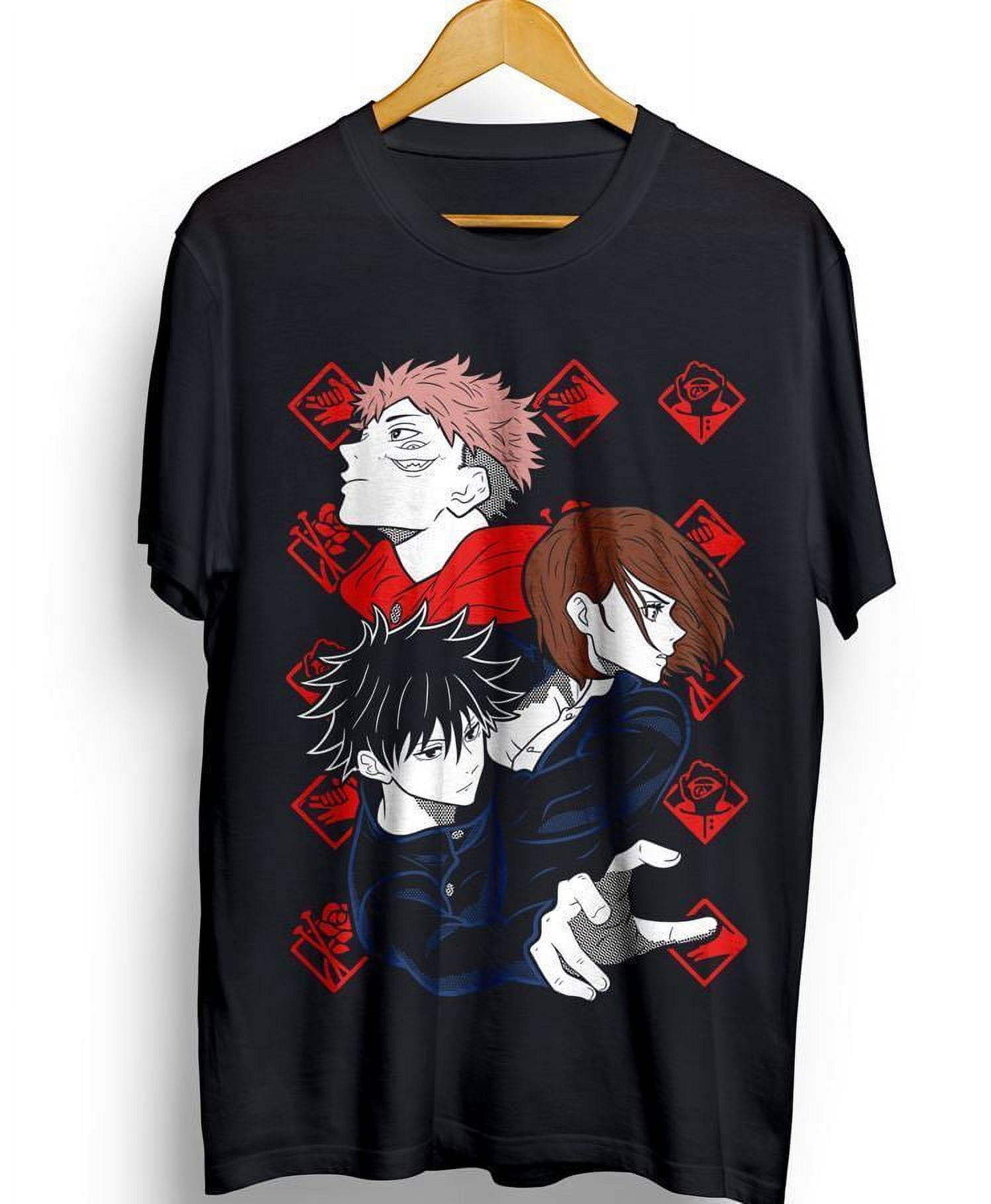 Megumi Fushiguro nobara sukuna T-shirt Jujutsu Kaisen Gojo Satoru Shirt ...