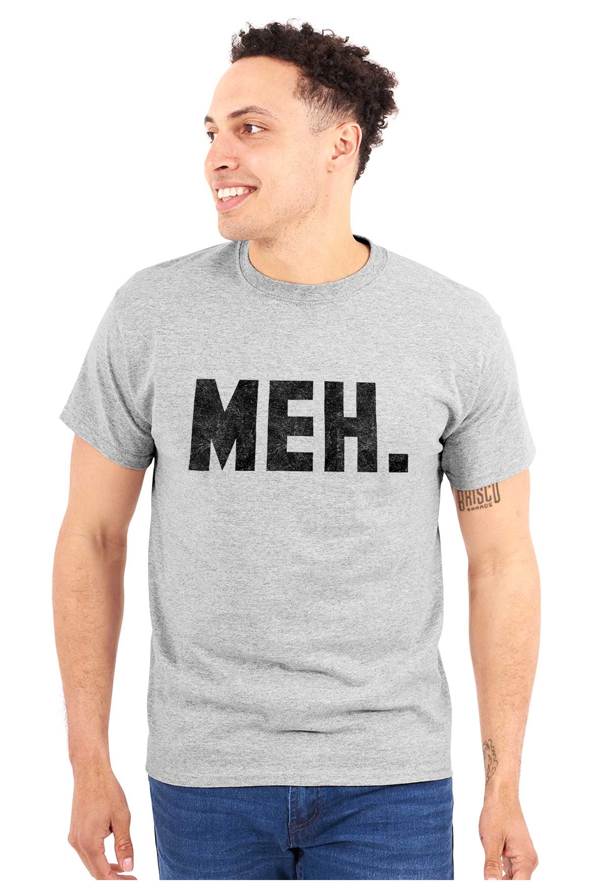 Meh. Famous TV Show Homer Geek Nerd Men's Graphic T Shirt Tees Brisco ...