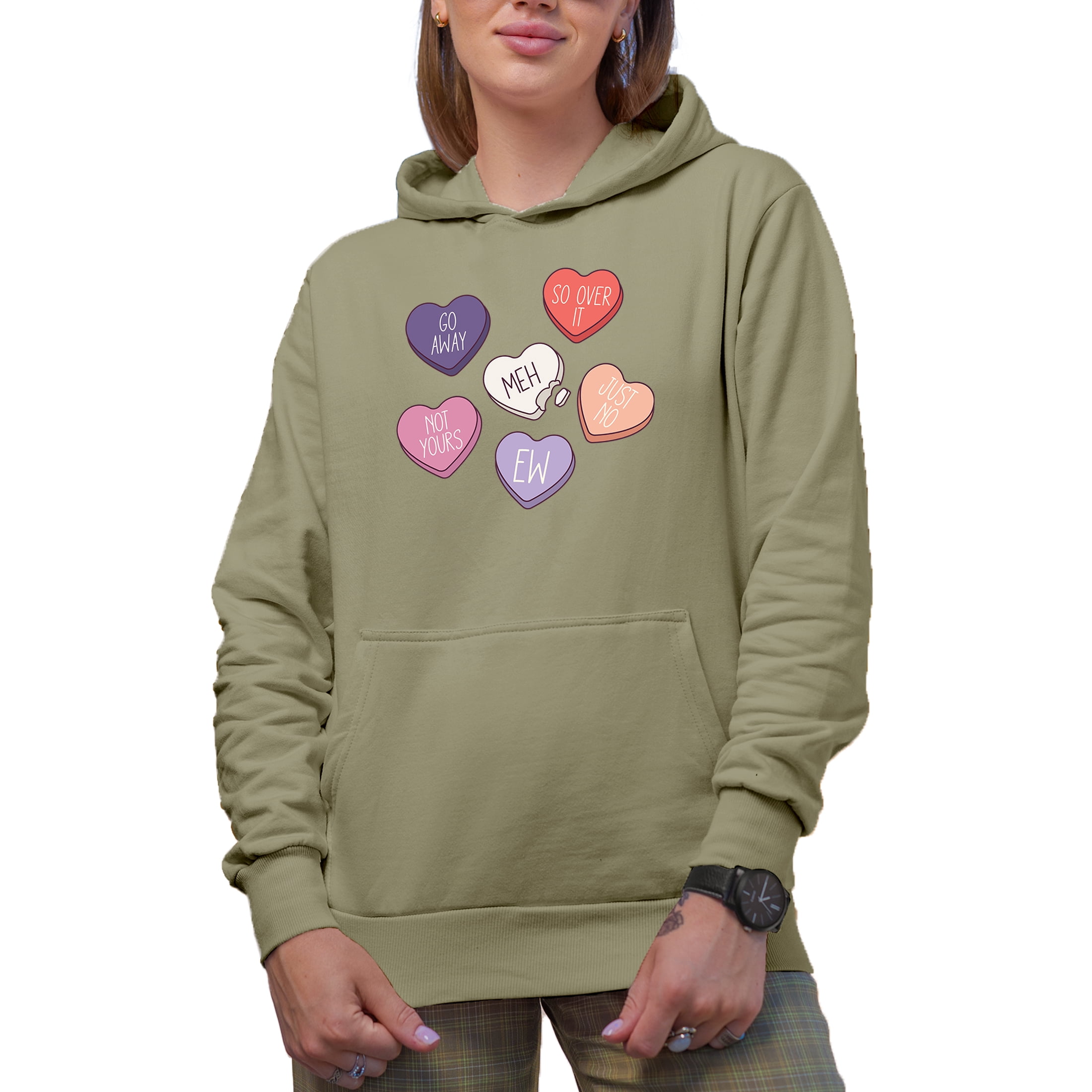 Meh, So Over It, Not Yours, Retro Anti Valentine's Day Art Merch Gift ...