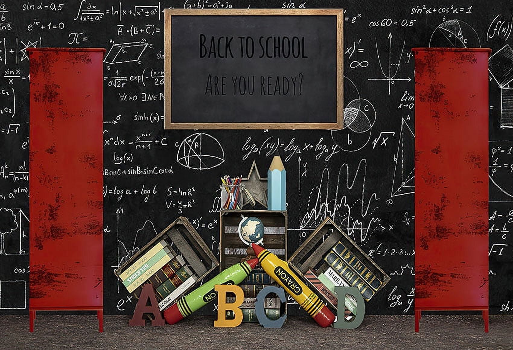 Mehefond Photography Background Back to School ABC Globe Pencil Book ...