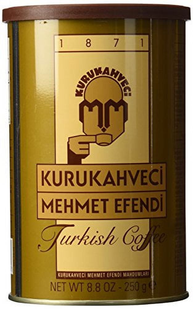 Mehmet Efendi Turkish Coffee, 250 Gram Can - Walmart.com