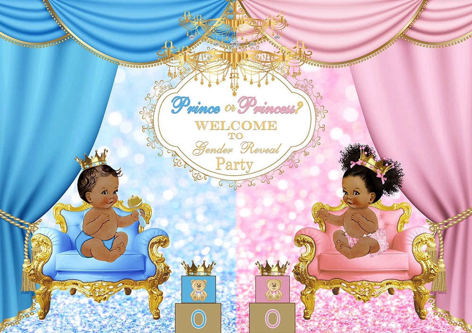 Mehofon Photography Background Prince or Princess Royal Gender Reveal ...