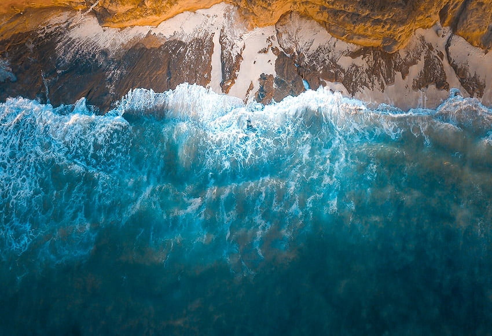 Mehofon Shining Blue Sea Water Ripple Photography Background Ocean ...