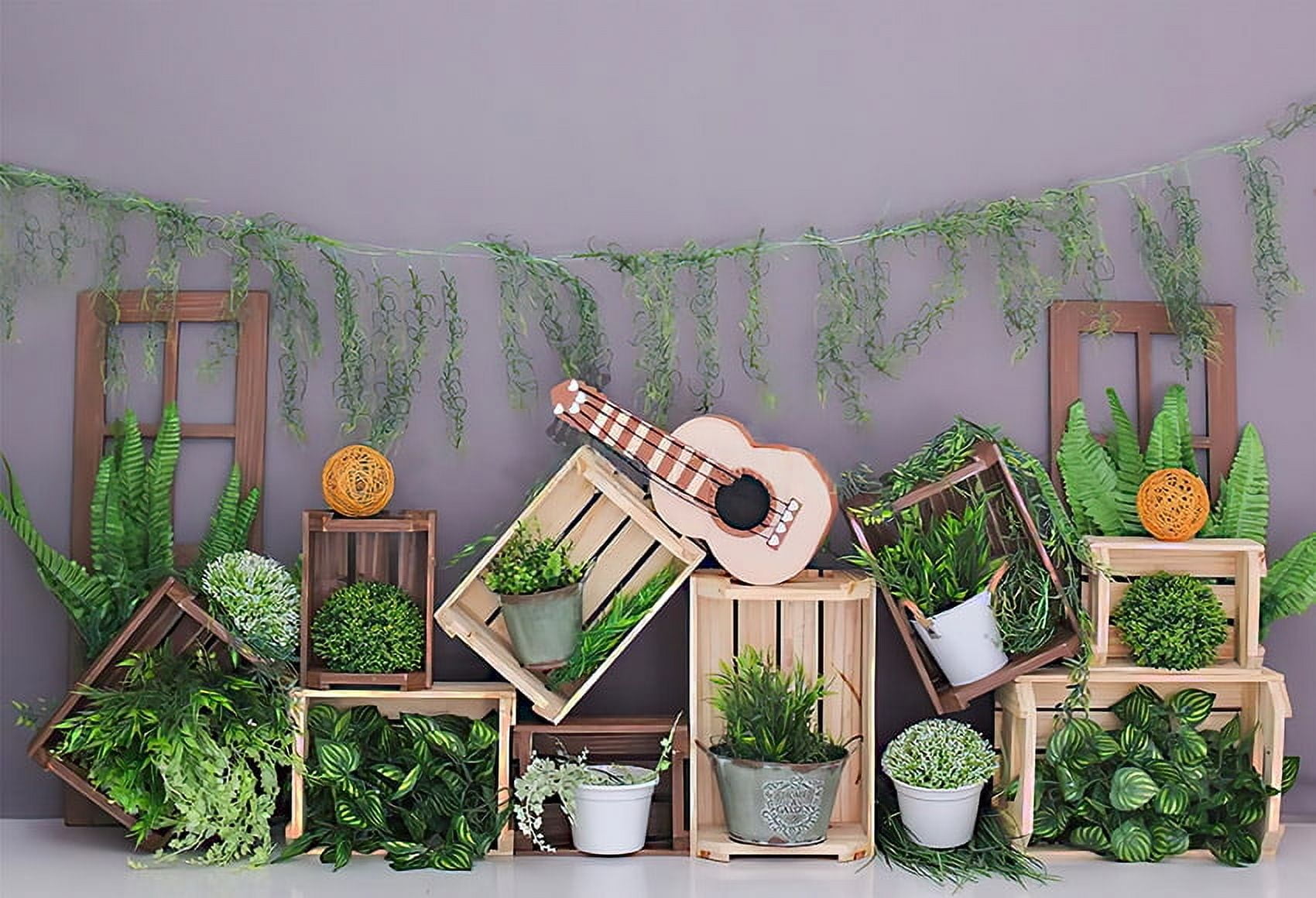 Mehofond Bohemian Photography Background Pink Balloons Girl Boy 1st ...