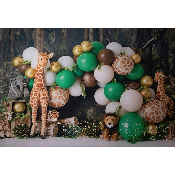 Mehofond Bohemian Photography Background Pink Balloons Girl Boy 1st ...