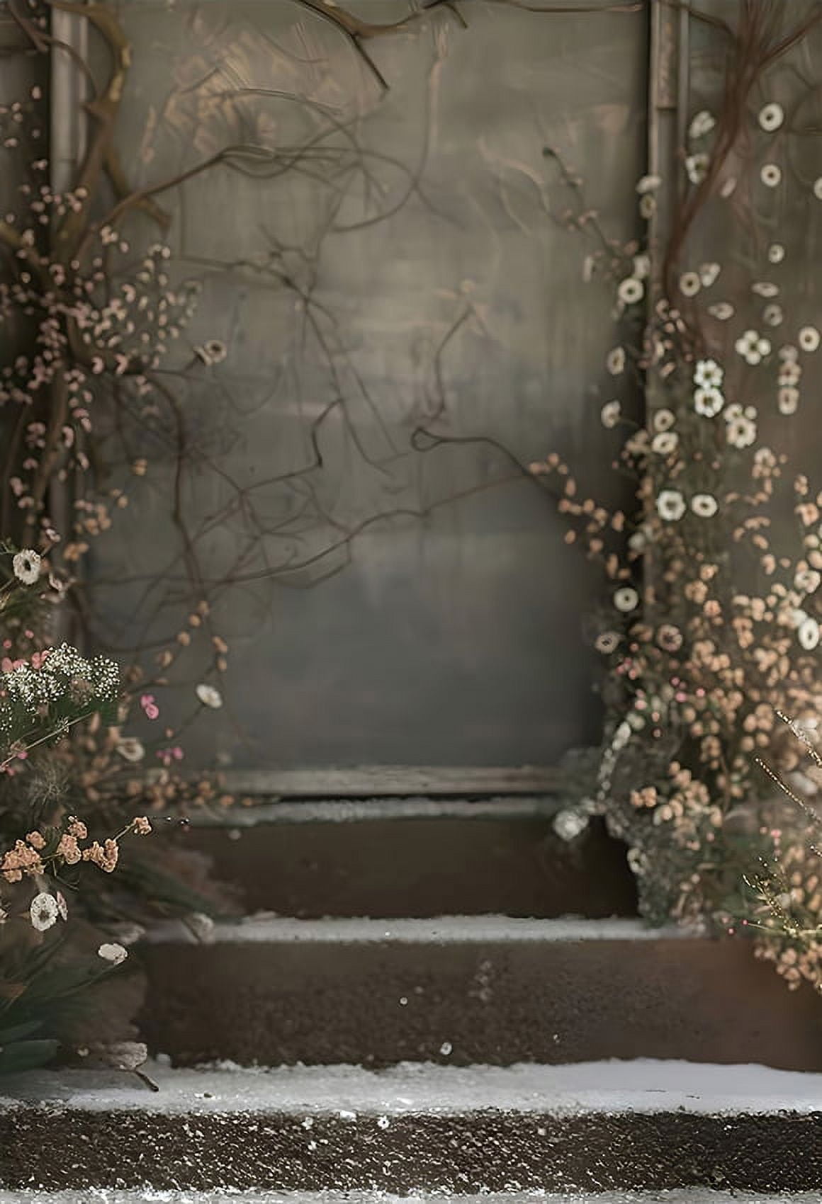 Mehofond Boho Pampas Flower Frame Photography Background Kids Birthday ...