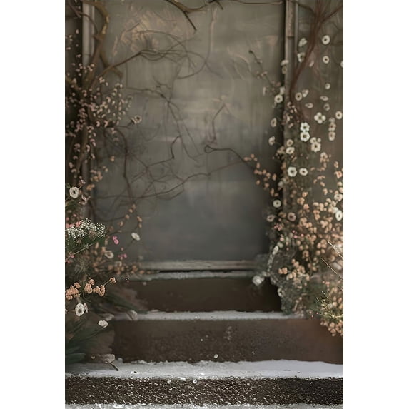 Mehofond Boho Pampas Flower Frame Photography Background Kids Birthday ...