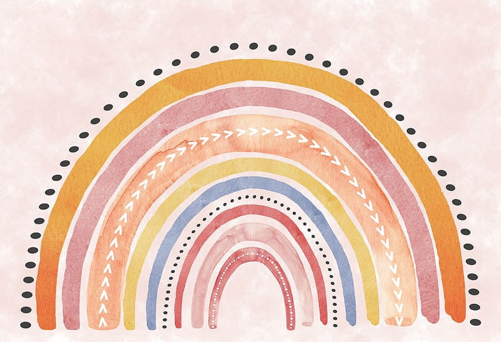 Mehofond Boho Photography Background Pink Bohemian Baby Girl Birthday ...