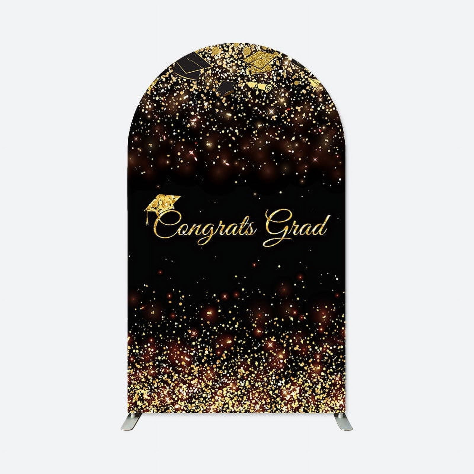 Mehofond Custom Glitter Grad Prom Congrats Graduation Party Adult ...