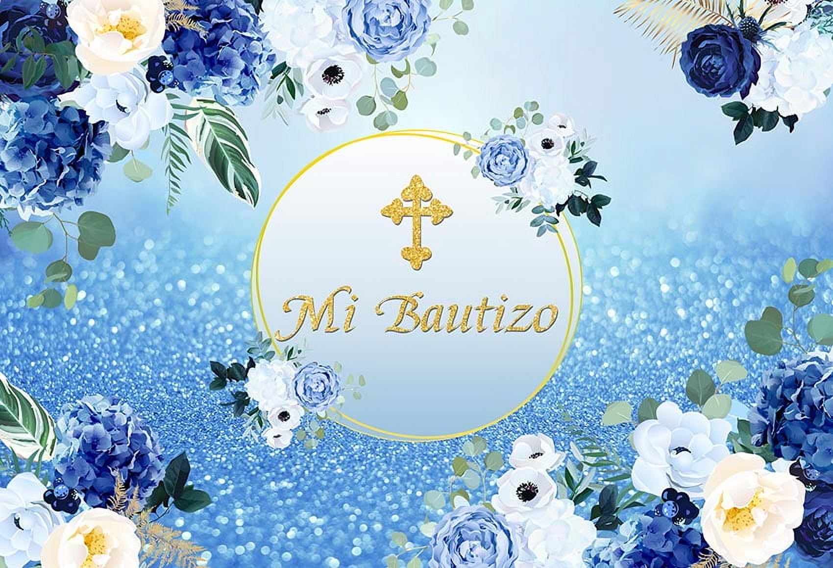 Mehofond Mi Bautizo Photography Background Mexican Baptism Party First ...