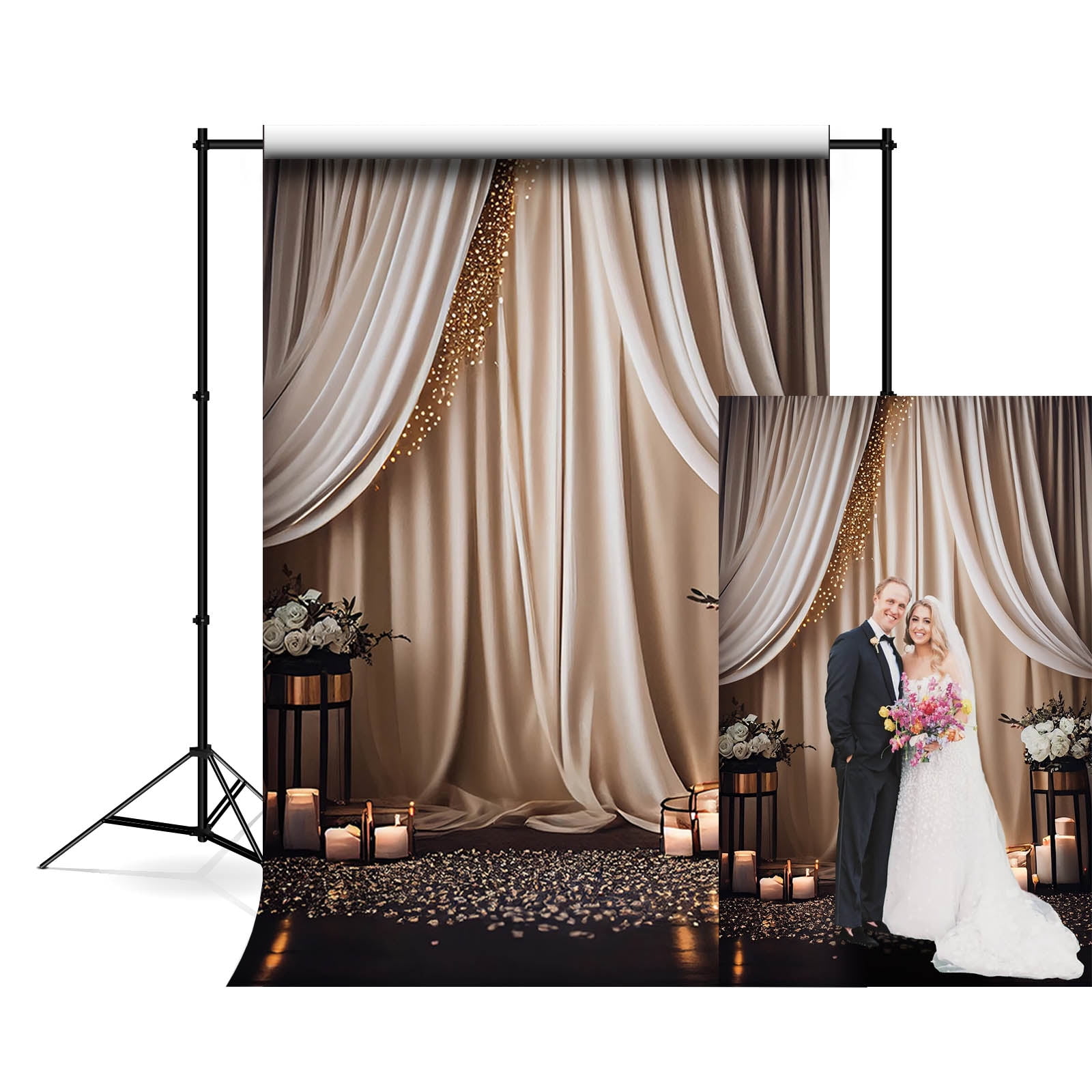Mehofond Photography Backdrop Curtain Bokeh r for Pregnant Birthday ...