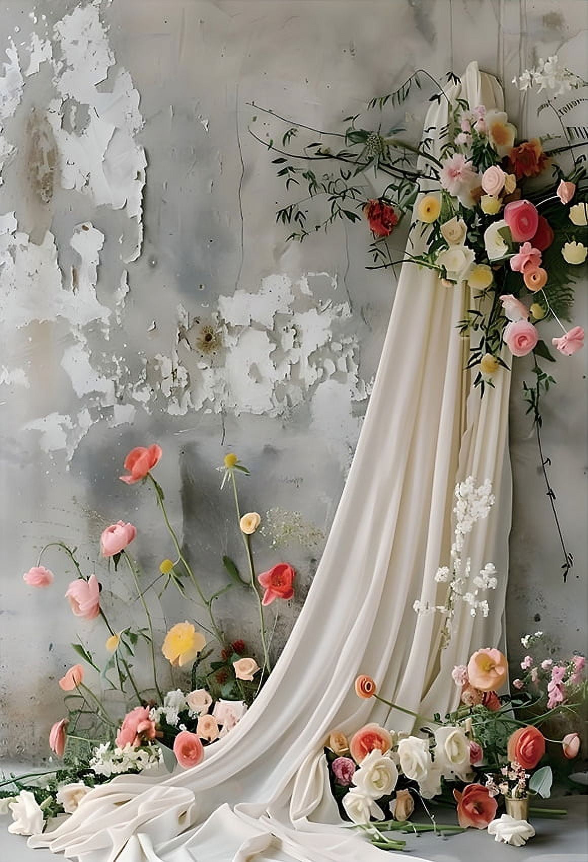 Mehofond Photography Backdrop Indoor Wedding Curtain Princess Birthday ...