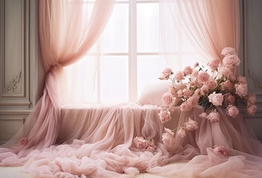 Mehofond Photography Backdrop Indoor Window Curtain for Princess ...