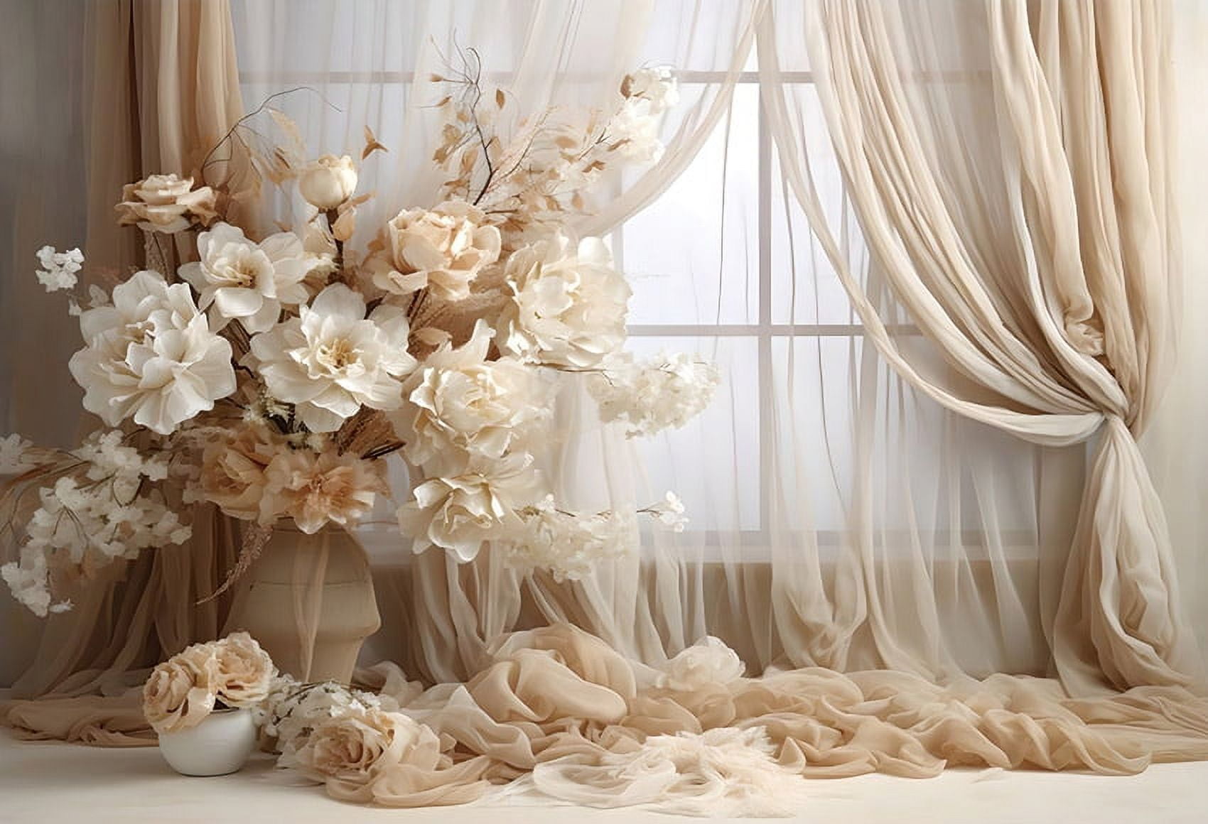 Mehofond Photography Backdrop Indoor Window Curtain for Princess ...