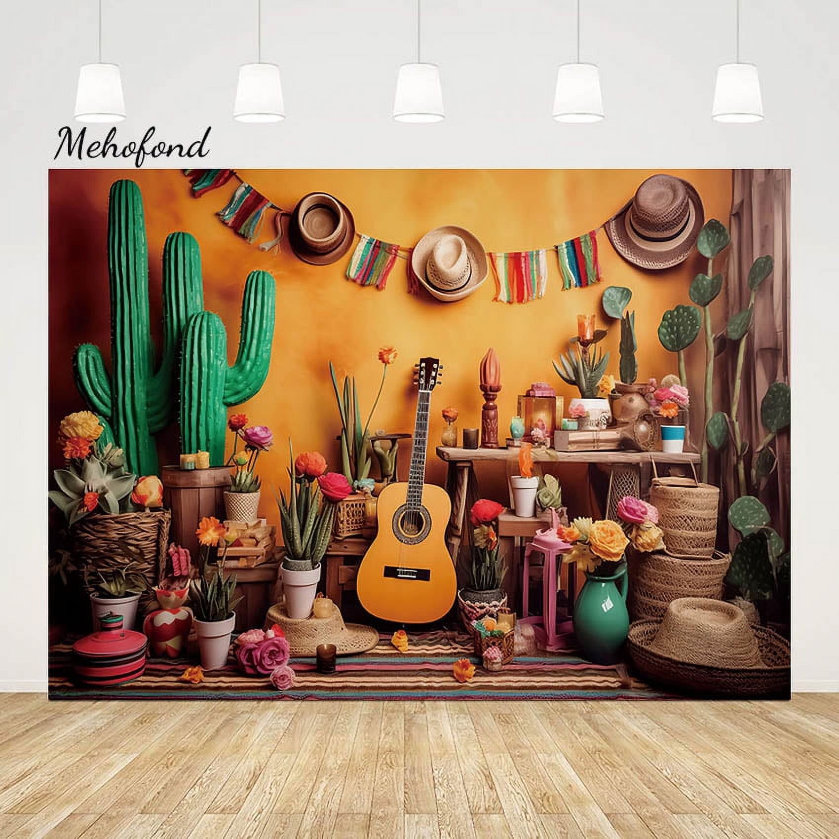 Mehofond Photography Backdrop Mexican Western Cowboy Kids Birthday ...