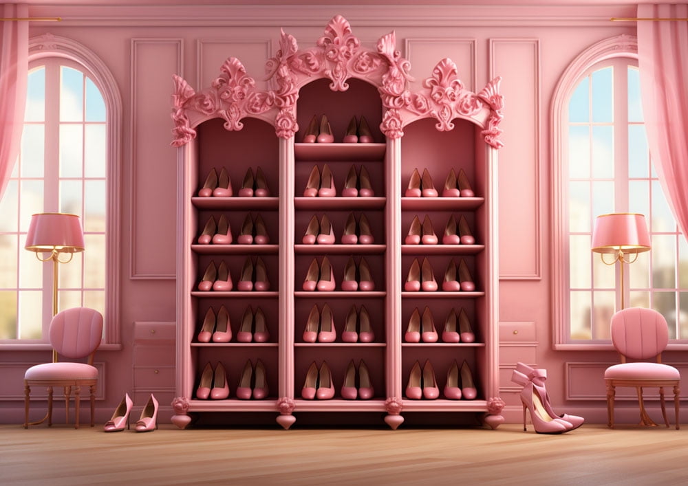 Mehofond Photography Backdrop Princess Wardrobe Dress r for Girl ...