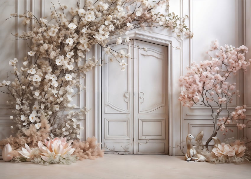 Mehofond Photography Backdrop Wedding White Curtain Window For Bridal ...