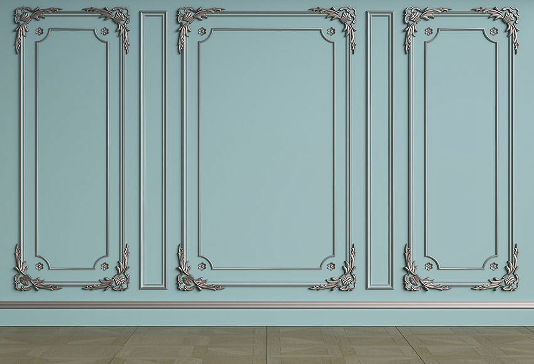 Mehofond Photography Backdrop White European Wall Planks Newborn Baby ...