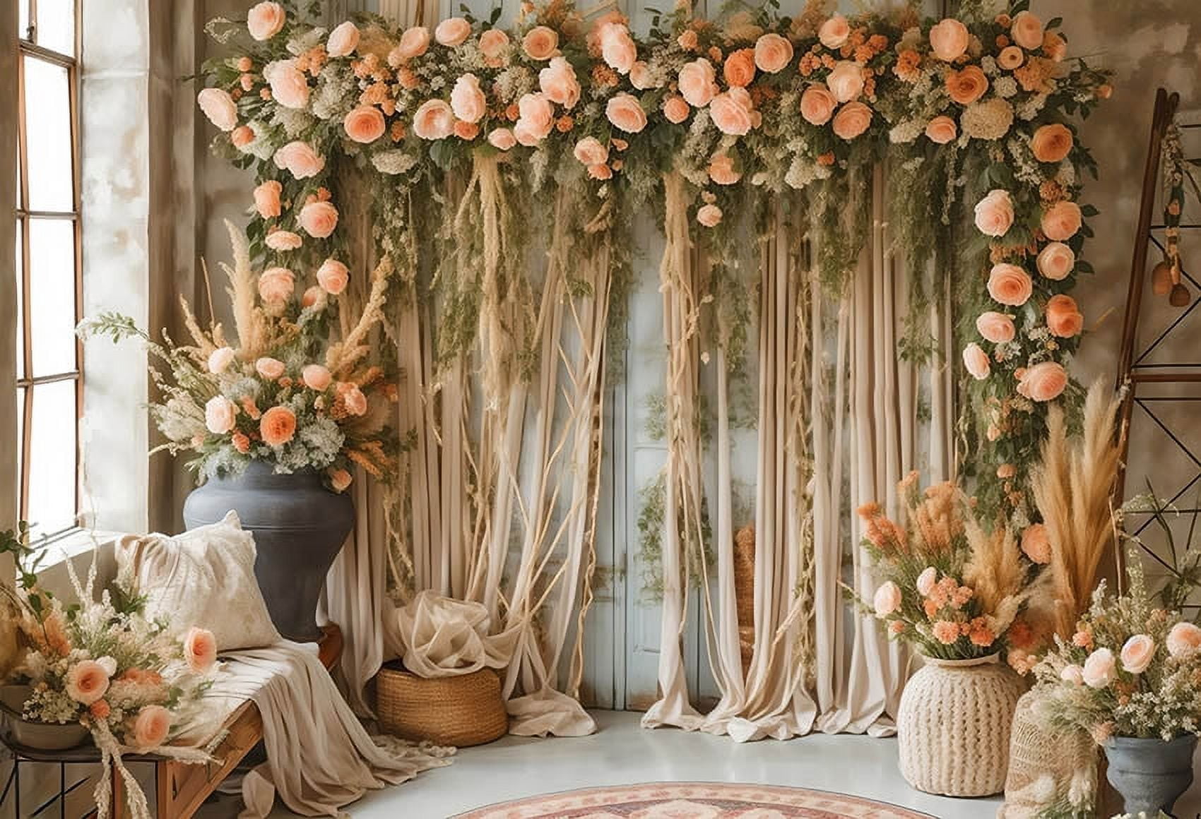 Mehofond Photography Background Boho Wedding Backdrops Girl Birthday ...