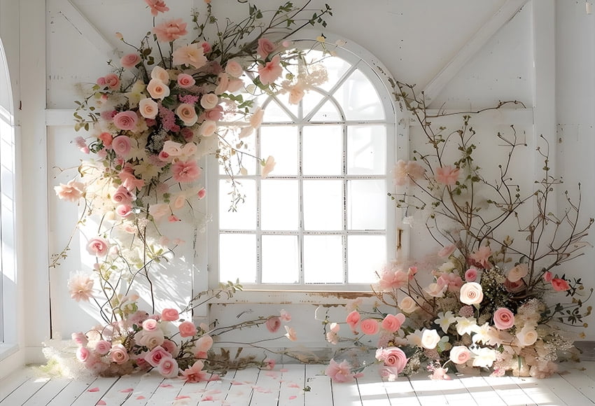 Mehofond Photography Background Indoor Arch Window Princess Birthday ...