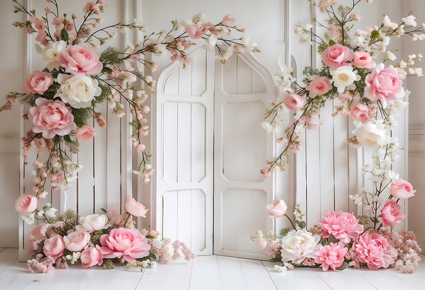 Mehofond Photography Background Indoor Arch Window Princess Birthday ...