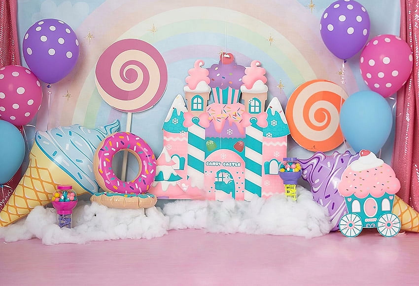 Mehofond Photography Props Backdrops Ice Cream Stand Sweet Desert Boy ...