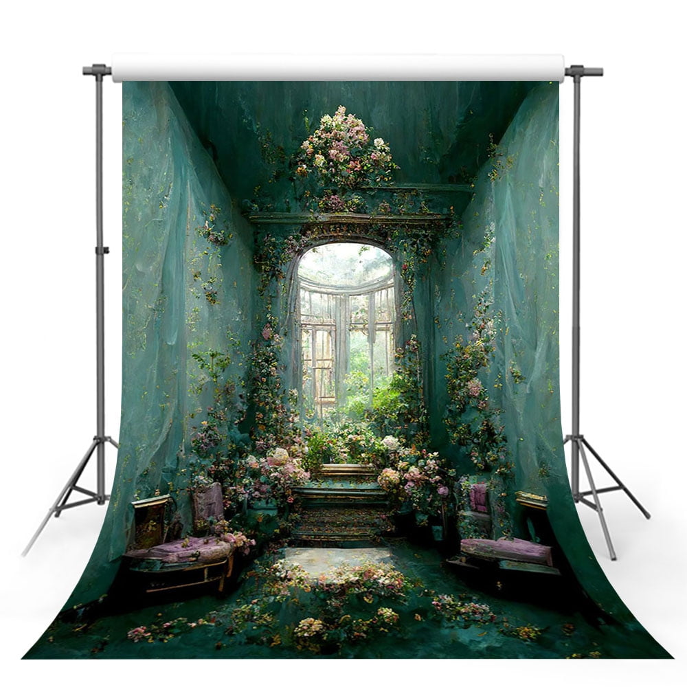 Mehofond Retro Oil Painting Photography Backdrop Castle Prince Princess ...