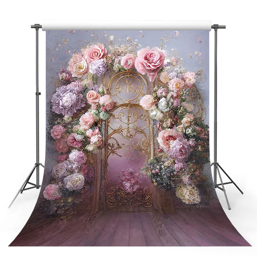 Mehofond Retro Oil Painting Photography Backdrop Castle Prince Princess ...