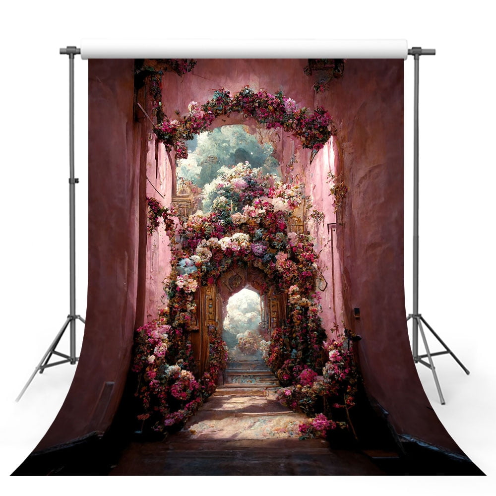 Mehofond Retro Oil Painting Photography Backdrop Castle Prince Princess ...