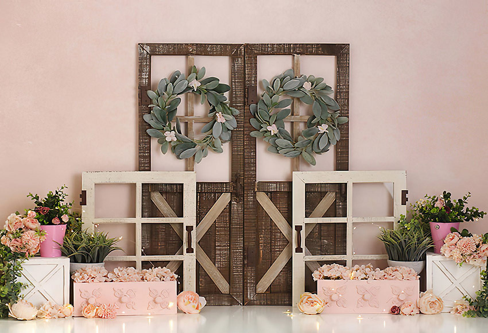 Mehofond Spring Floral Flower Grass Photography Backdrop Butterfly ...