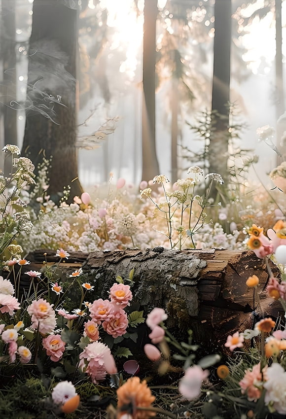 Mehofond Spring Forest Photo Backdrop Princess Birthday Pregant ...