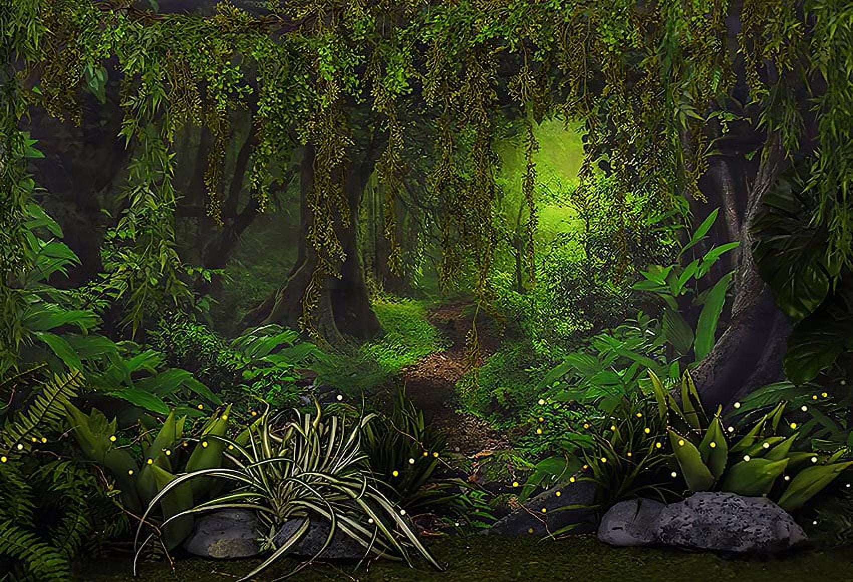 Mehofond Spring Photography Background Forest Green Grass Flowers ...