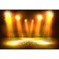 Mehofond Stage Backdrops Music Show Shiny Spotlight Speaker Party Child ...