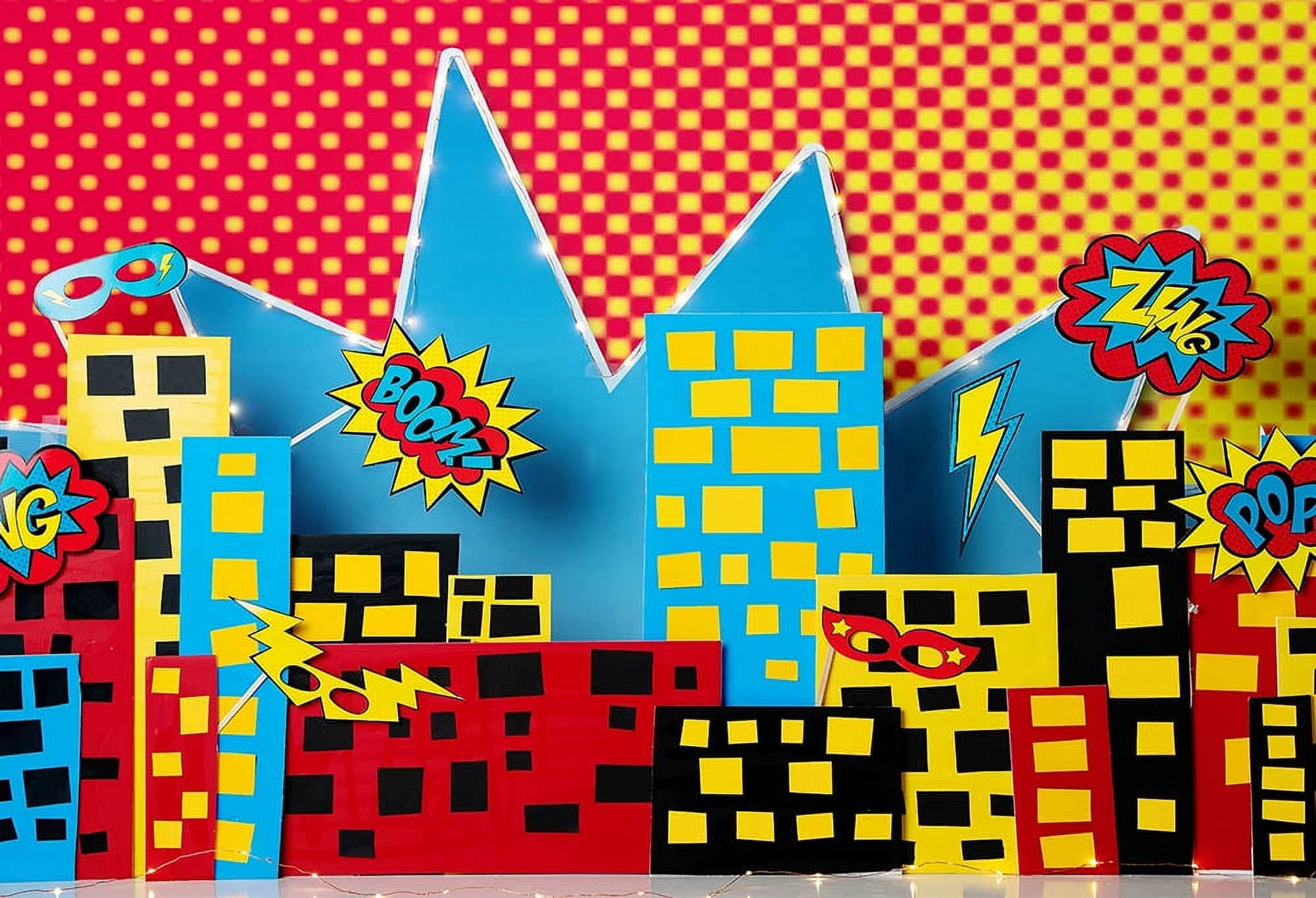 Mehofond Superhero Cityscape Photography Background Super Hero ...