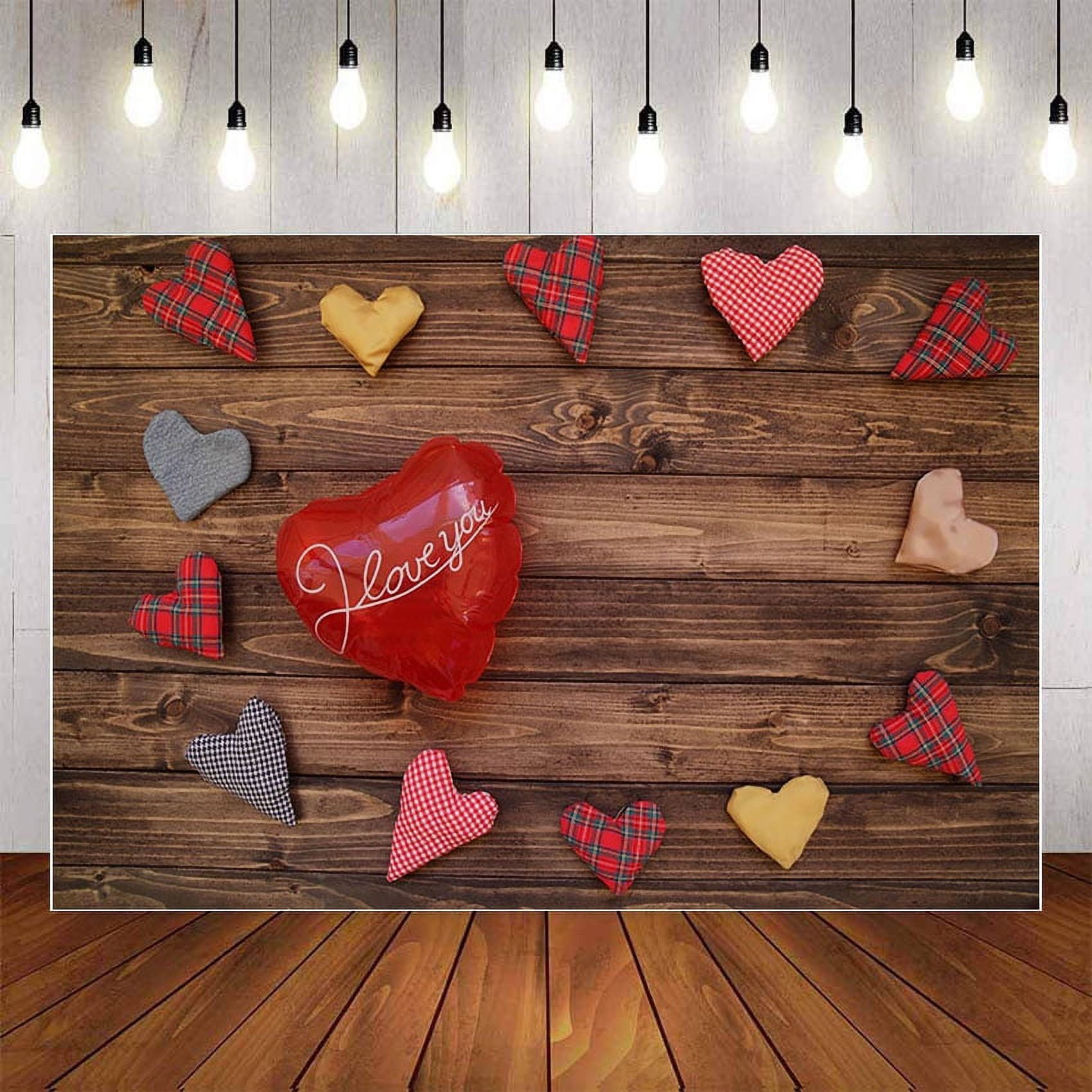 Mehofond Valentine's Day Photography Background Love Wedding Red Roses ...