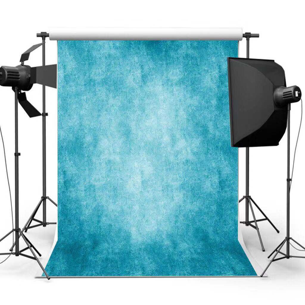 Mehofoto 5x7FT Photography Backdrops Vinyl Solid Pure Light Blue Photo ...