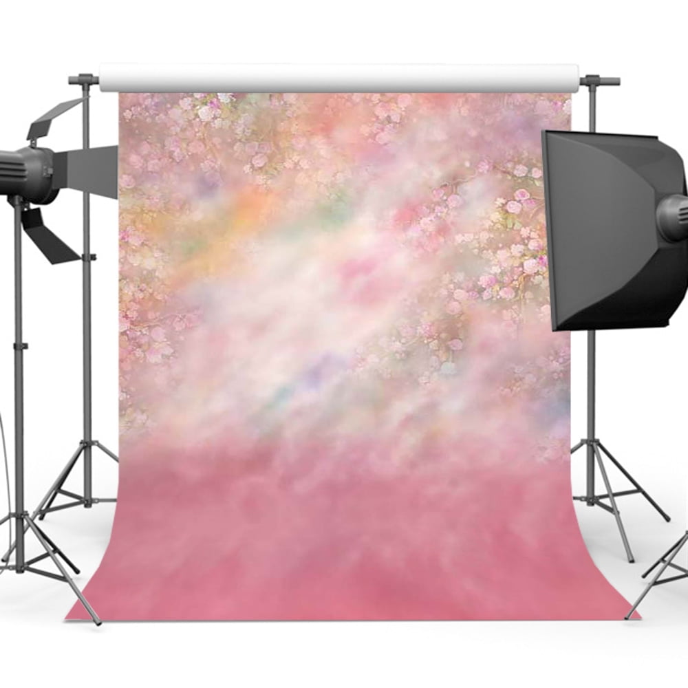 Mehofoto Fairy Tale Pathway Photography Backdrop Pink Flower Floral ...
