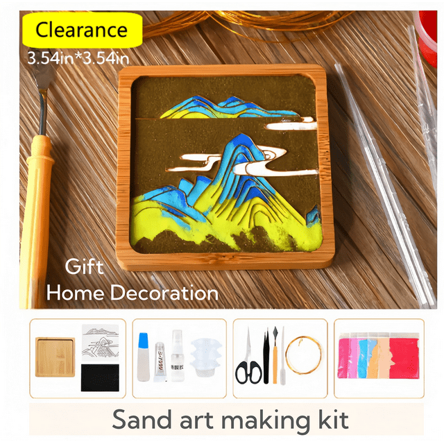 Mehoom DIY Sand Paint Making Kit for for Teens Ages 12+ and Adults ...
