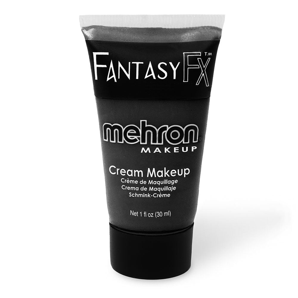 Mehron Makeup Fantasy F/X Highly Pigmented Black Face & Body Paint (1oz ...