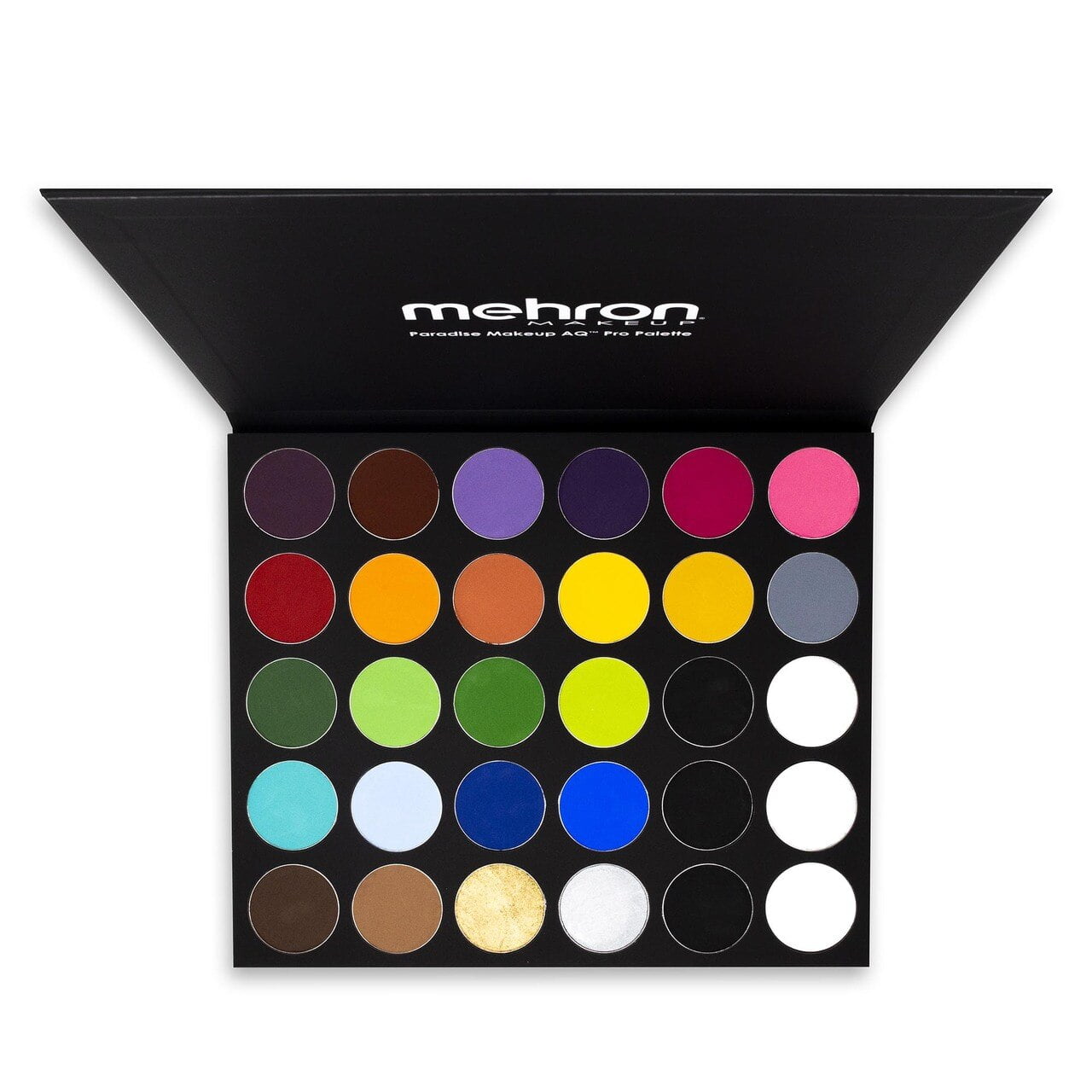 Mehron Makeup Paradise AQ Magnetic & Refillable 30 Color Pro Paint ...