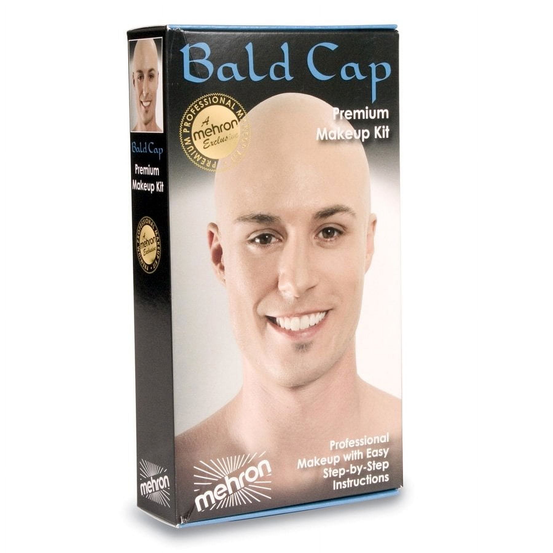 Mehron Makeup Premium Character Kit (Bald Cap) Bald Cap - Walmart.com