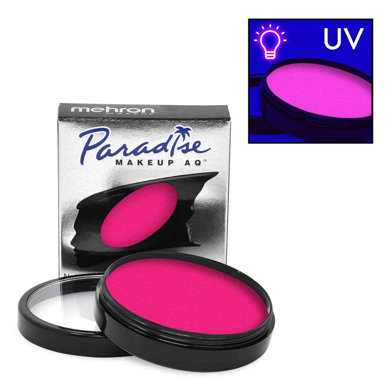 Mehron - Paradise Makeup AQ - UV Neon Colors - Walmart.com