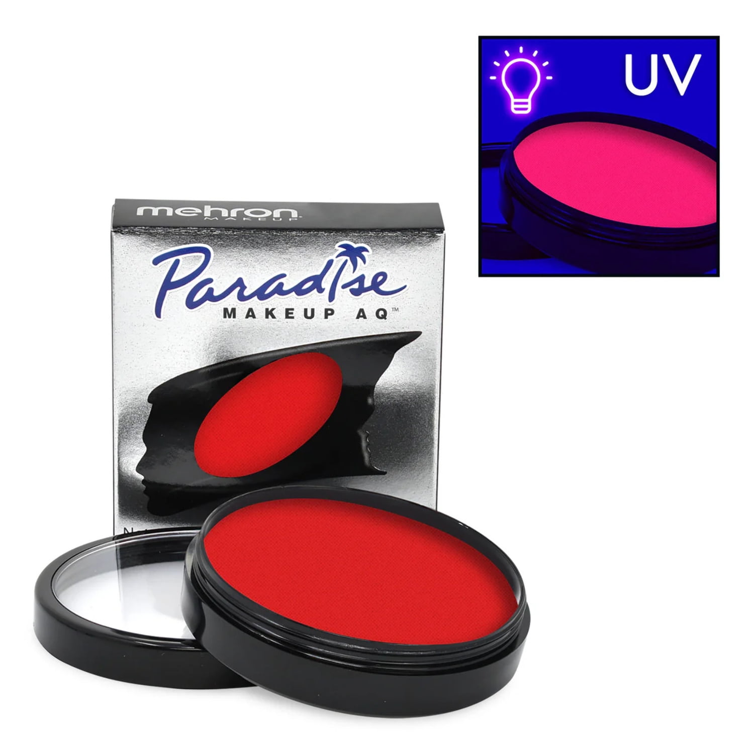 Mehron - Paradise Makeup AQ - UV Neon Colors - Walmart.com