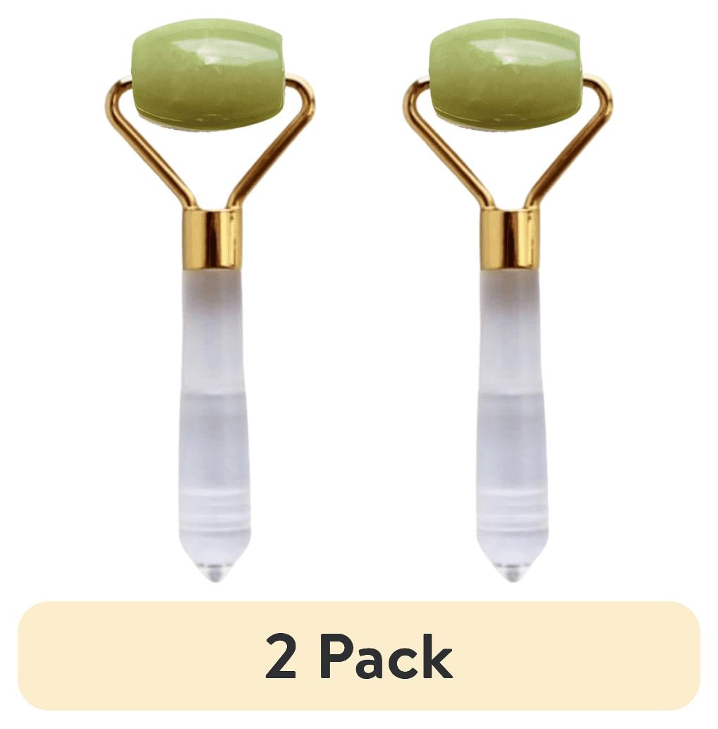 (2 pack) Mei Apothecary Mini Jade Facial Roller Beauty Tool - Walmart.com