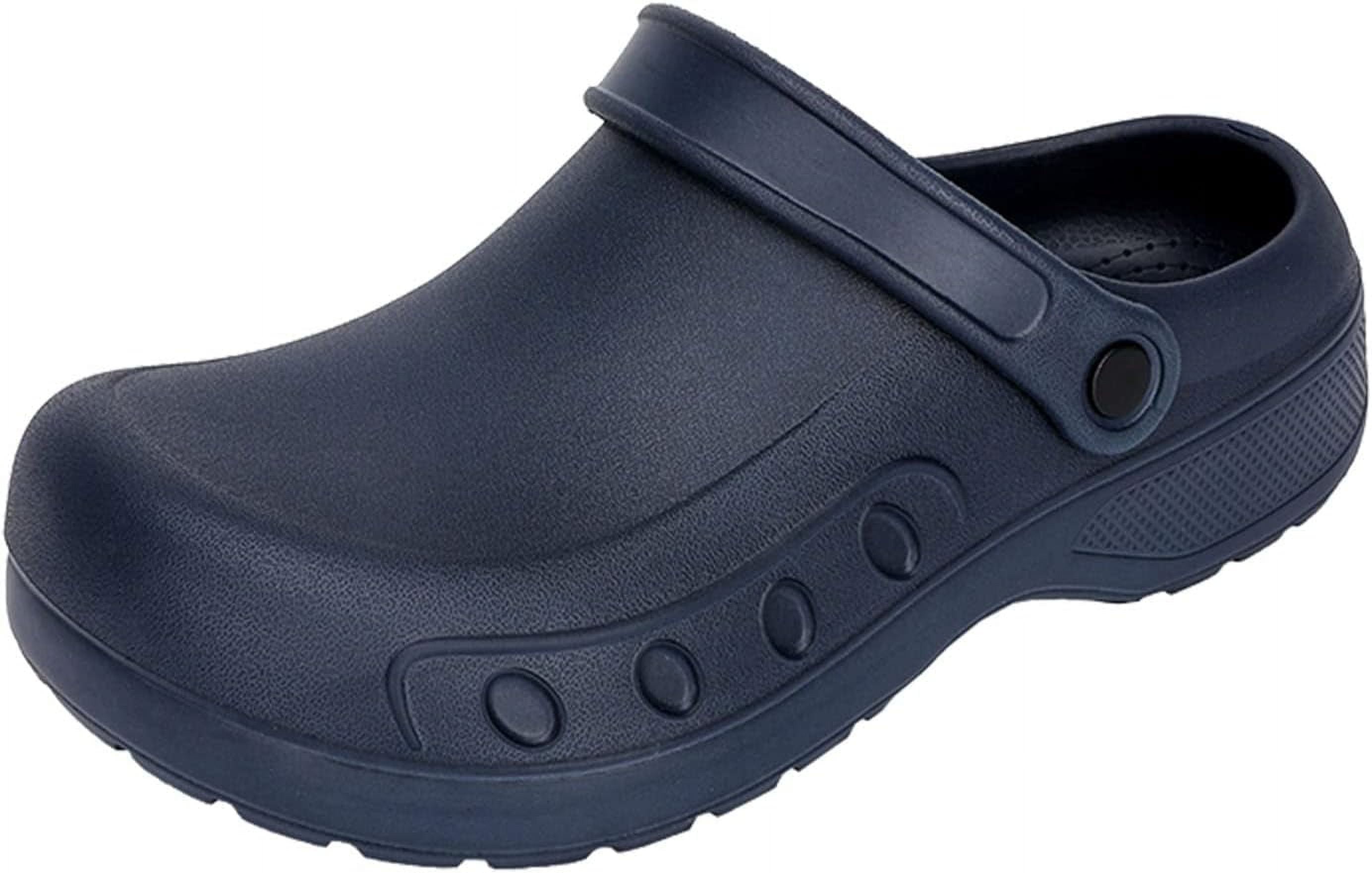 Meidiastra Men Chef Clogs Slip Resistant Garden Clogs with Arch Support ...