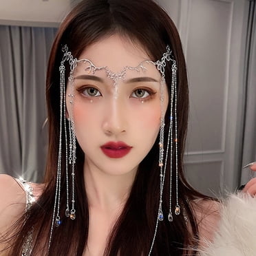 5PCS Rhinestone Headband Fashionable Handmade Crystal Hair Band Wedding ...