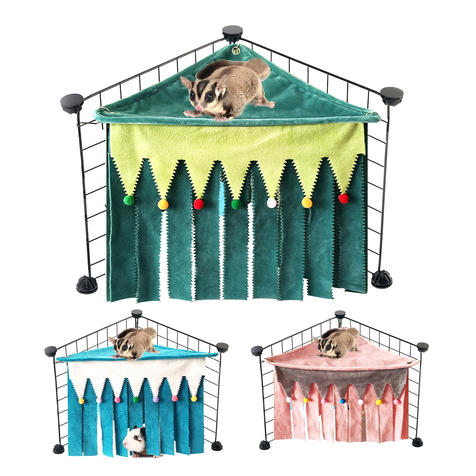 Meidiya Hamster Hideout,Breathable Small Animal Hammock Tent Bed House ...
