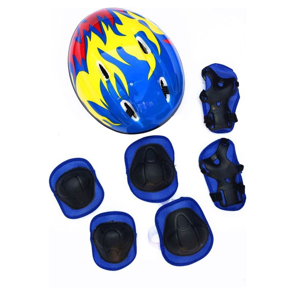 Meidiya Kids Roller Skate Helmet with Knee Pads & Elbow Pads ...