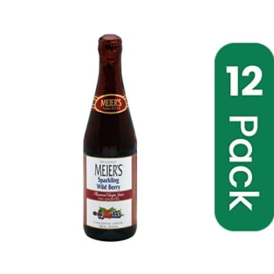 Meier's Wild Berry Juice 25.4 oz (Pack Of 12) - Walmart.com