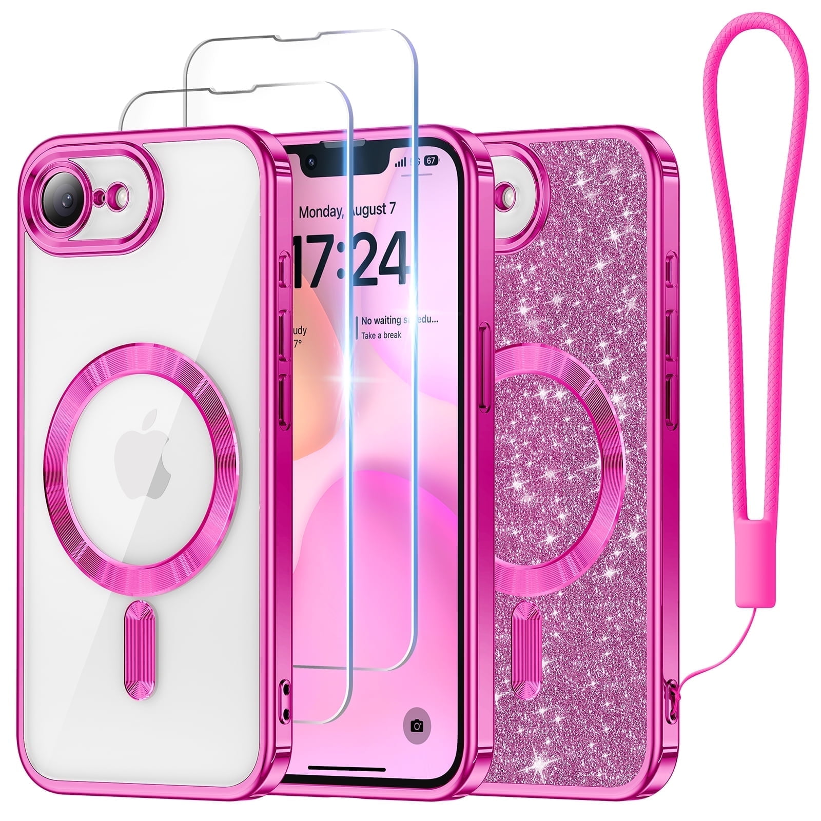 Customer reviews for Magentic Case for iPhone 16e with 2X Clear Screen ...